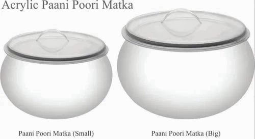 Acrylic Paani Poori Matka Manufacturer from Delhi